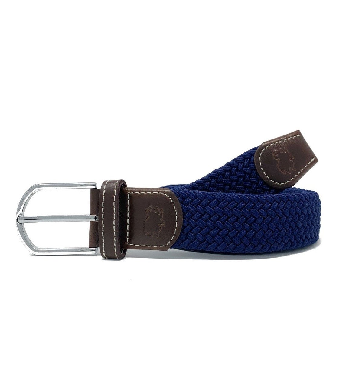 ROOSTAS The Pebble Beach Navy Woven Elastic Stretch Belt | Boro Belles ...