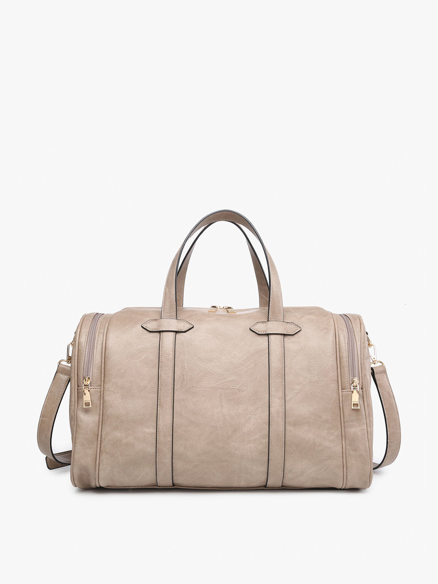 JEN & CO Ruth Dove Weekender/Duffle Bag | Boro Belles & Babes